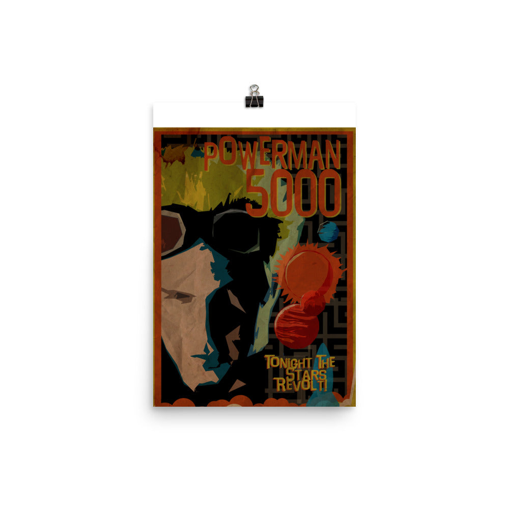 Tonight The Stars Revolt 12x18 Poster - Powerman 5000 merch – powerman5000
